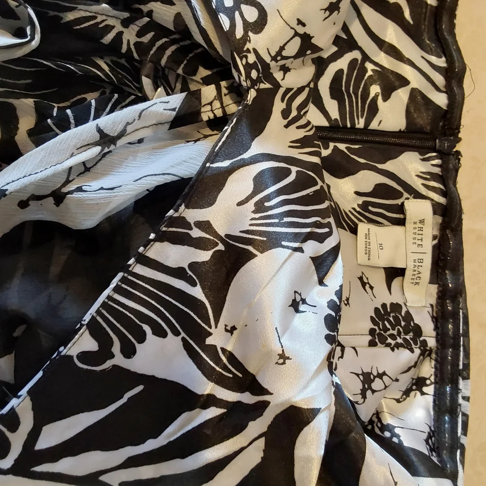 White House Black Market | Dresses | White House Black Market Black And ...